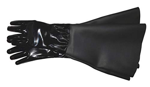 TUFF-Blast Neoprene Gloves for Sandblasting Sandblaster Sand Blast Cabinet - 8" x 26" Made in USA