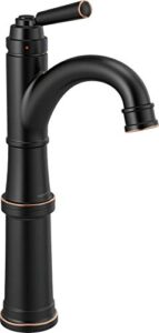 peerless p1723lf-ob westchester vessel bathroom faucet single handle, oil rubbed bronze