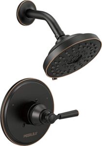 delta faucet peerless ptt14223-ob westchester shower only trim single handle 14s, oil-rubbed bronze