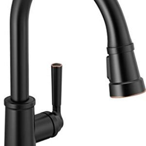 Peerless Westchester Single-Handle Kitchen Sink Faucet with Pull Down Sprayer, Oil-Rubbed Bronze P7923LF-OB