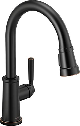 Peerless Westchester Single-Handle Kitchen Sink Faucet with Pull Down Sprayer, Oil-Rubbed Bronze P7923LF-OB