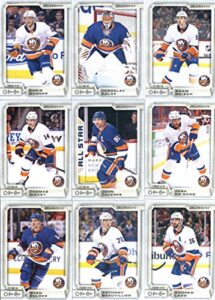 2018-19 o-pee-chee hockey new york islanders team set of 15 cards: mathew barzal(#27), josh bailey(#43), anders lee(#67), jordan eberle(#85), nick leddy(#123), brock nelson(#168), ryan pulock(#182), anthony beauvillier(#231), andrew ladd(#268), thomas hic