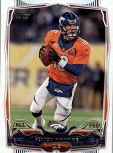 2014 topps football #33 peyton manning denver broncos all pro