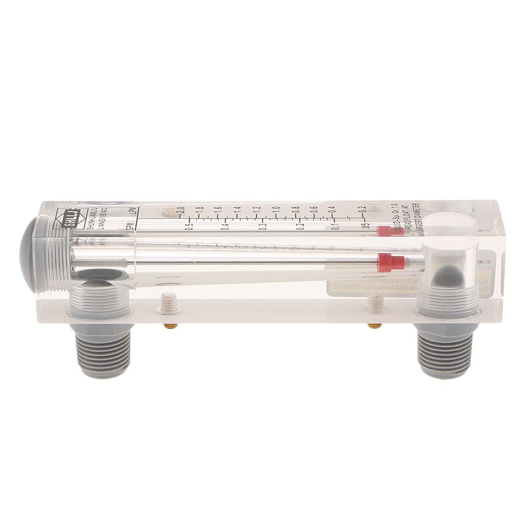 Flameer 0.05-0.5GPM 0.2-2LPM Water Liquid Flow Meter Tool Flowmeter Instrument