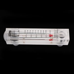 Flameer 0.05-0.5GPM 0.2-2LPM Water Liquid Flow Meter Tool Flowmeter Instrument