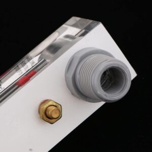 Flameer 0.05-0.5GPM 0.2-2LPM Water Liquid Flow Meter Tool Flowmeter Instrument