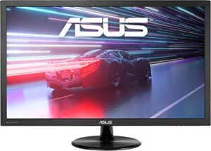 asus 21.5" computer gaming monitor - full hd 1920x1080, adaptive-sync/freesync, 1ms response time, 75hz refresh rate, hdmi - vp228qg,black