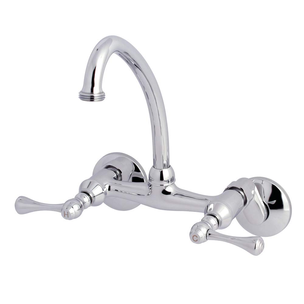 Kingston Brass KS374C Kingston Laundry Faucet, Polished Chrome