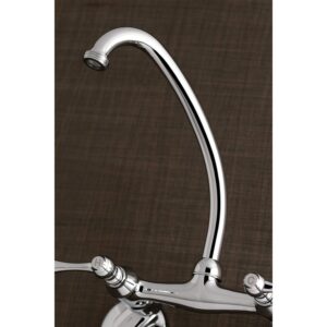 Kingston Brass KS374C Kingston Laundry Faucet, Polished Chrome