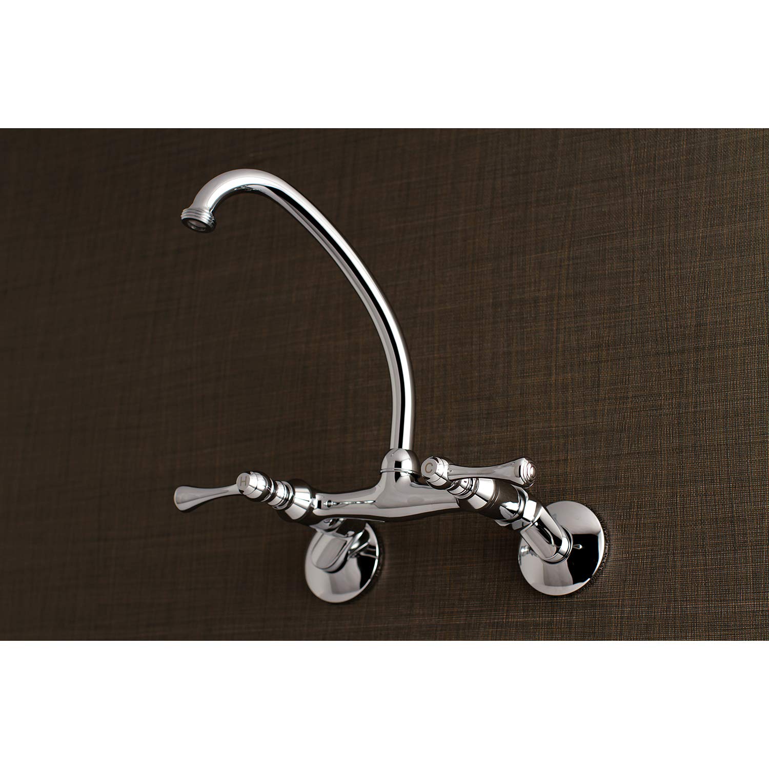 Kingston Brass KS374C Kingston Laundry Faucet, Polished Chrome