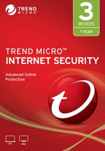 trend micro internet security, 3 user [key code]