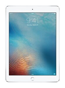 ipad pro 9.7-inch (256gb, wi-fi, silver) 2016 model (renewed)