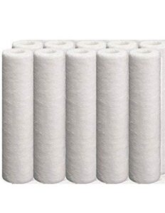 compatible for watts ge liquatec compatible filter, kw2510g replacement filters for ge gxwh04f gxwh20f gxwh20s gxrm10 water filtration systems, set of 10