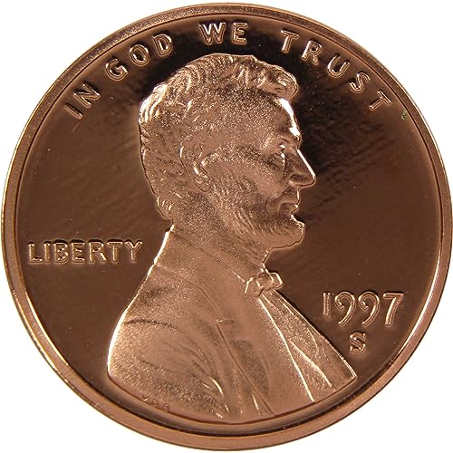 1997 S Lincoln Memorial Cent Choice Proof Penny 1c Coin Collectible