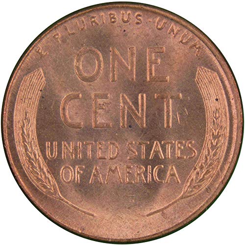 1945 D Lincoln Wheat Cent BU Uncirculated Mint State Bronze Penny 1c Coin