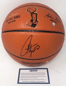 stephen curry golden state warriors signed autograph nba limited edition nba finals game basketball steiner sports certified