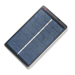 prettyia outdoors foldable solar panel charger 4v 1w for 4 aa aaa rechargeable batteries diy