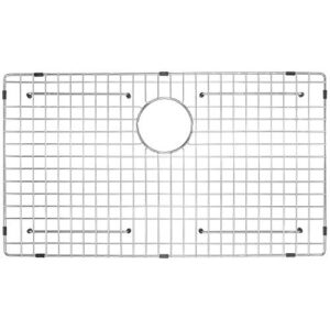 serene valley sink protector and kitchen sink bottom grid ndg3321, 304 premium stainless steel, dim 29 11/16" x 15 11/16"