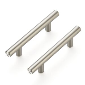 ravinte 30 pack 5'' cabinet pulls brushed nickel stainless steel kitchen drawer pulls cabinet handles 3" hole center