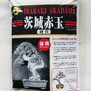 Japanese Hard Ibaraki Akadama for Bonsai/Succulent Soil - Large Size Grain (10mm-18mm) 14 L / 20 Lbs