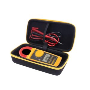 aenllosi hard carrying case replacement for fluke 323/324/325 clamp multimeter ac-dc trms