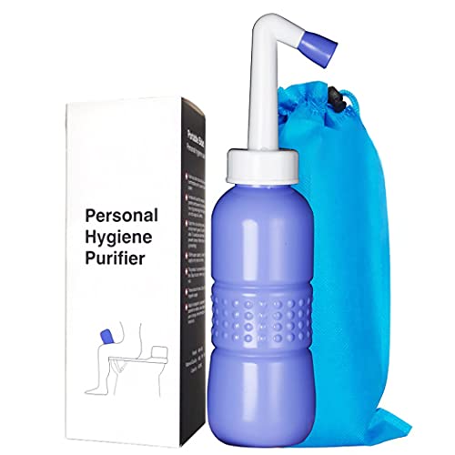 Portable Bidet for Travel, Handheld Travel Bidet for Women Men, Personal Sprayer Bidet, 450ml & 15.2 fl.oz