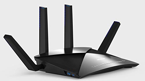 NETGEAR Nighthawk X10 AD7200 802.11ac/ad Quad-Stream WiFi Router, 1.7GHz Quad-core Processor, Plex Media Server, Compatible with Amazon Alexa (R9000) (Renewed)