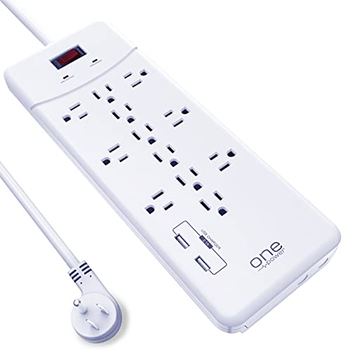 ONE Power PSS122 12 Outlet/2 USB Surge Protection Strip by ONE Power