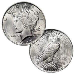 Silver Peace Dollar $1 BU