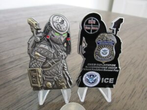 ice hsi child exploitation investigations group san juan puerto rico predator challenge coin