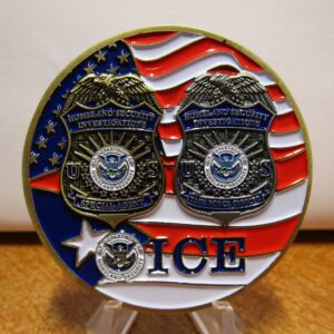 Ice Hsi Investigations San Juan Puerto Rico PSG Gang Unit Challenge Coin