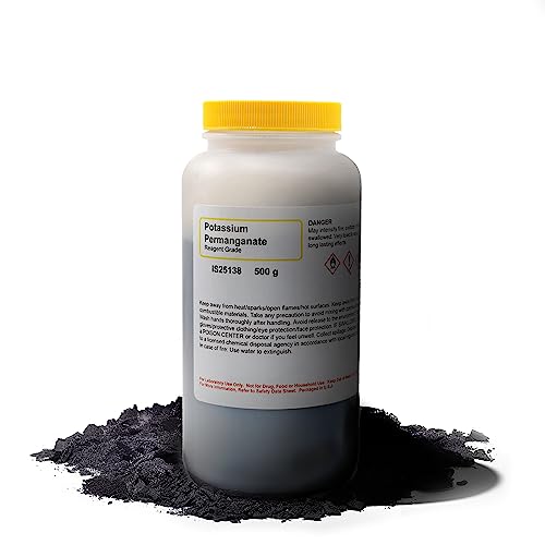 Potassium Permanganate Powder, 500g - Reagent-Grade - The Curated Chemical Collection by Innovating Science