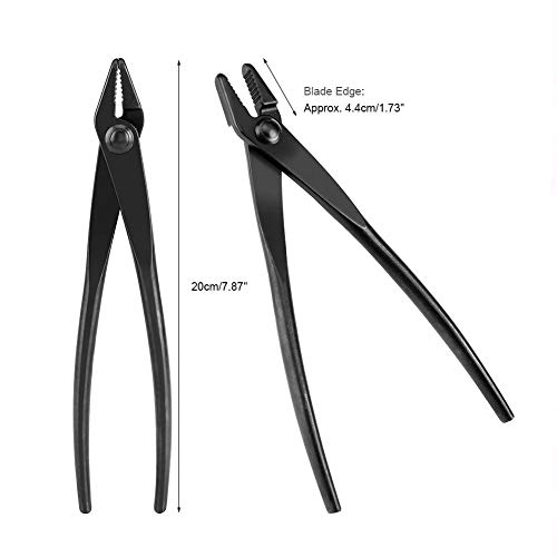 DEWIN Bonsai Pliers - Jin Pliers, Manganese Steel Alloy Bonsai Wire Plier with Round End, for Safe Use Gardening Tool Bonsai Tools