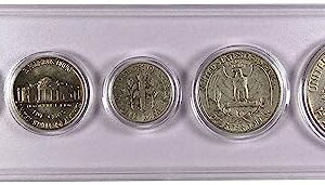 1940 Year Set 5 Coins in AG About Good or Better Condition Collectible Gift Set