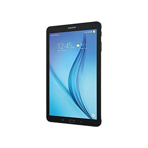 Samsung Galaxy Tab E 16gb Black Verizon wifi + 4gLTE SM-T377VZKA (Renewed)