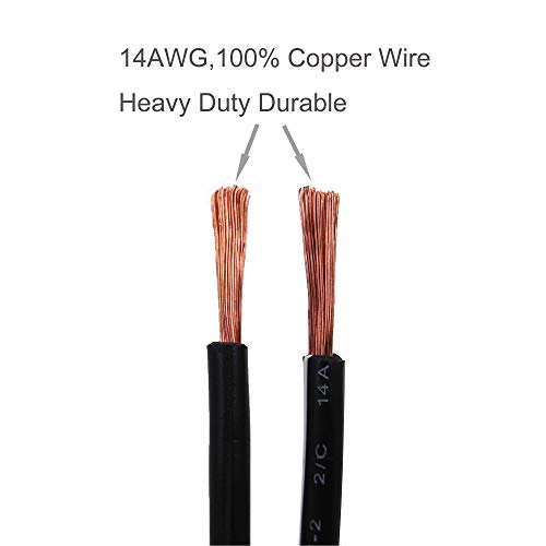 SCCKE 6FT 14AWG SAE to SAE Extension Cable Quick Disconnect Wire Harness SAE Connector/SAE TO SAE Heavy Duty Extension Cable