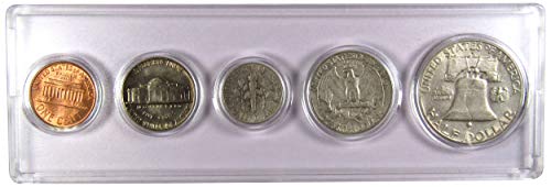 1942 Year Set 5 Coins in AG About Good or Better Condition Collectible Gift Set