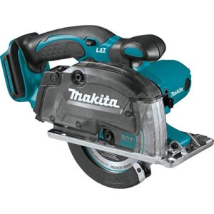 makita xsc03z 18v lxt lithium-ion cordless 5-3/8" metal cutting saw, bare tool, no battery