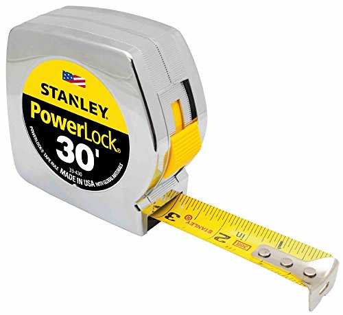 Stanley 33-430 1" X 30' PowerLock Tape Measure, 4 Pack