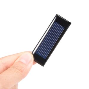 uxcell 5Pcs 100mA 0.5V Small Solar Panel Module DIY Polysilicon for Toys Charger