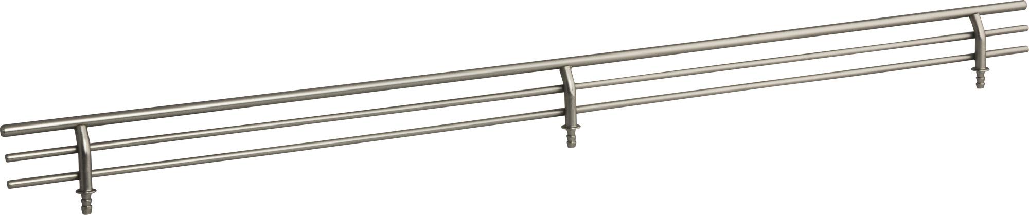 Satin Nickel 23" Shoe Fence for Shelving