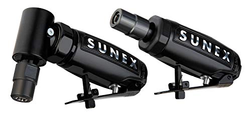 Sunex SX300 Tools Mini Right Angle And Straight Die Grinder Combo