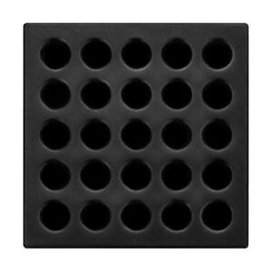 Ebbe Matte Black Drain Grate