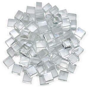 american fireglass 1/2" starfire luster cubes - 10 lb bag