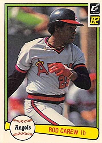 1982 Donruss Baseball #216 Rod Carew California Angels