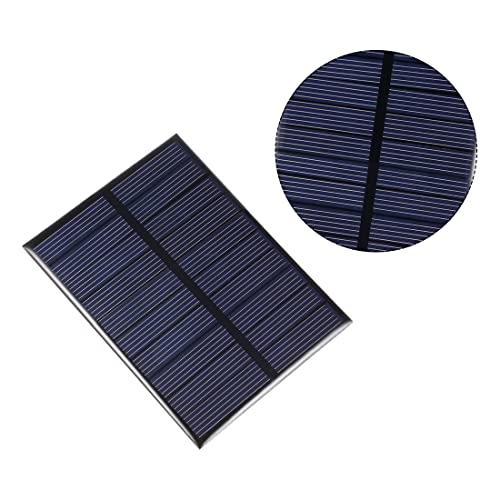 uxcell 1.2W 5V Small Solar Panel Module DIY Polysilicon for Toys Charger 5Pcs