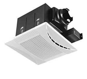 tech drive super-quiet 70 cfm, 0.3 sone bathroom ventilation and exhaust fan (70cfm)