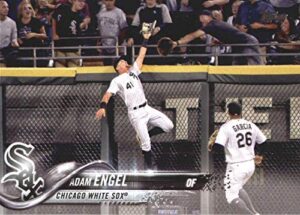 2018 topps update and highlights baseball series #us11 adam engel chicago white sox official mlb trading card