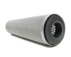 9 7/8" stainless steel filtration unit - 400 micron