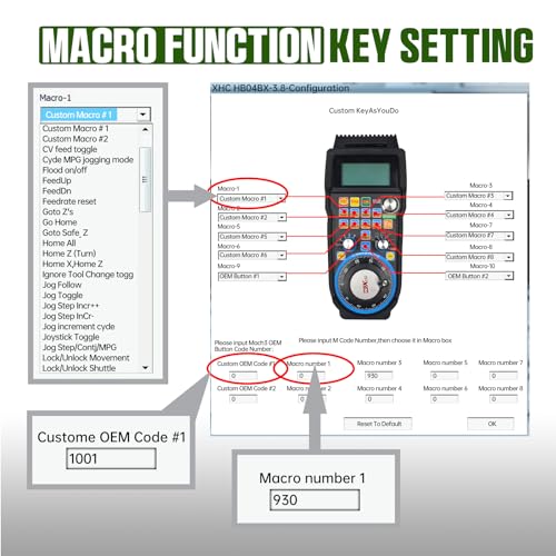 CNCTOPBAOS 4 Axis USB Mach3 Handwheel Controller Remote Hand Control CNC Handwheel Manual Pulse Generator for CNC Router Lathe Engraving Milling Machine (WHB04B-4)